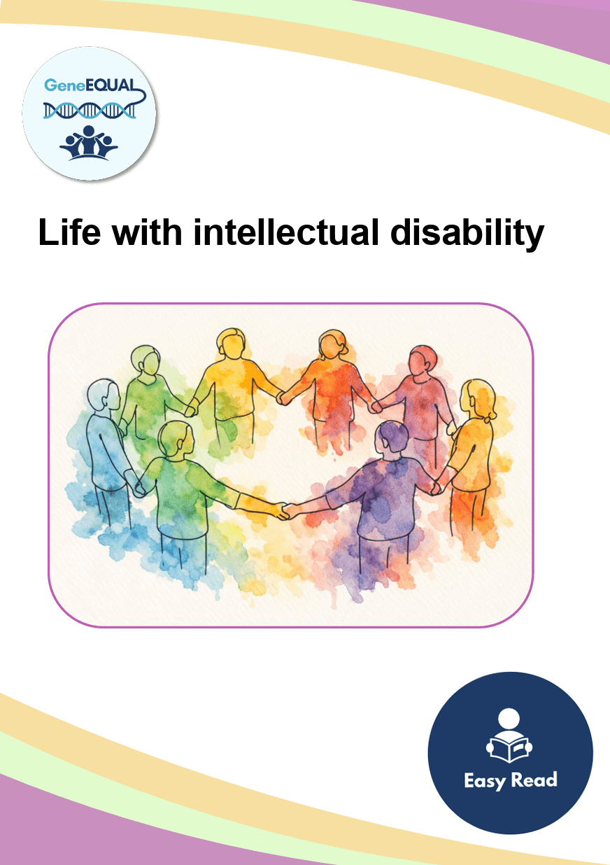 asy Read booklet about life with intellectual disability written by ...